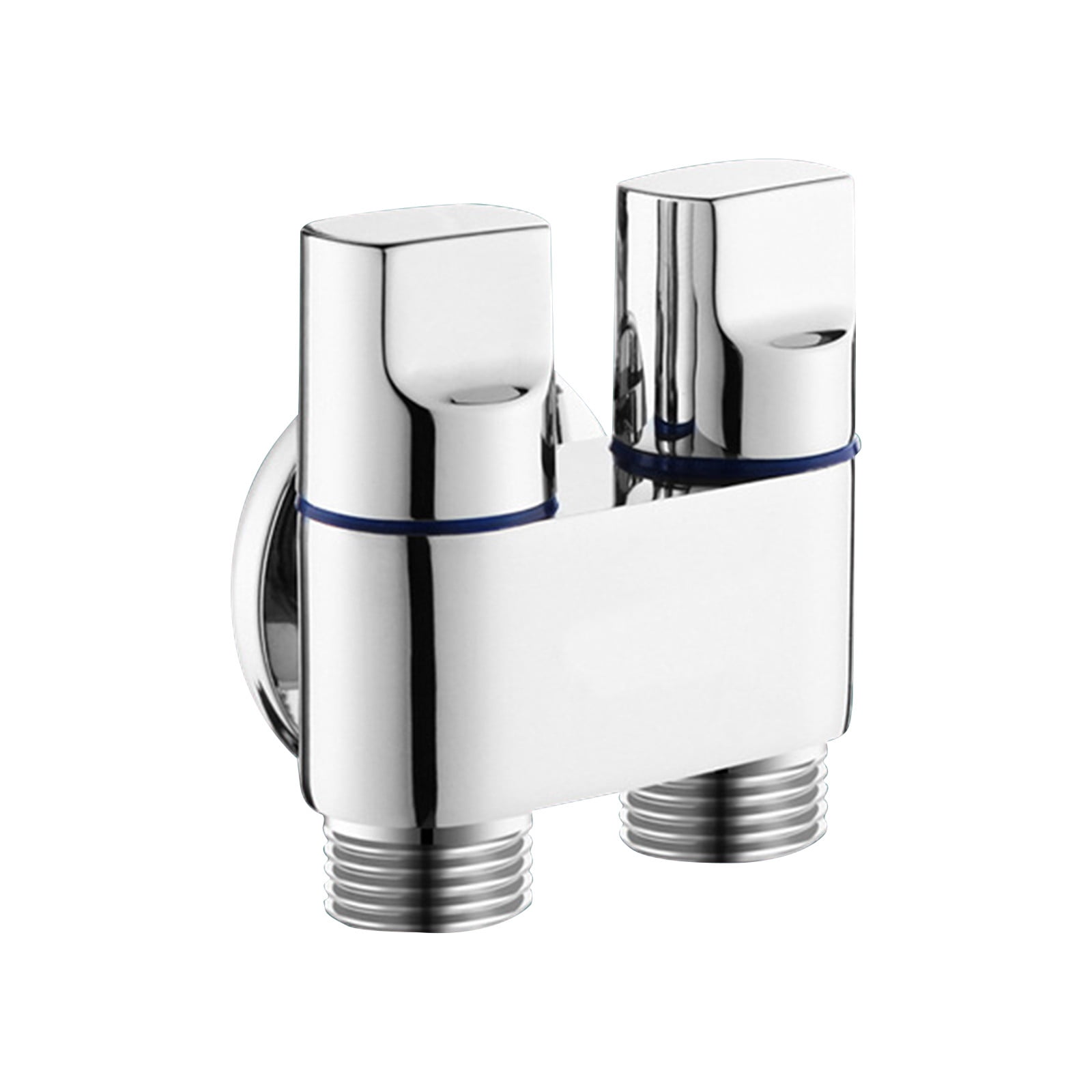 1-In-2-Out Dual Control Valve, Bathroom Faucet Double Handle Dual ...