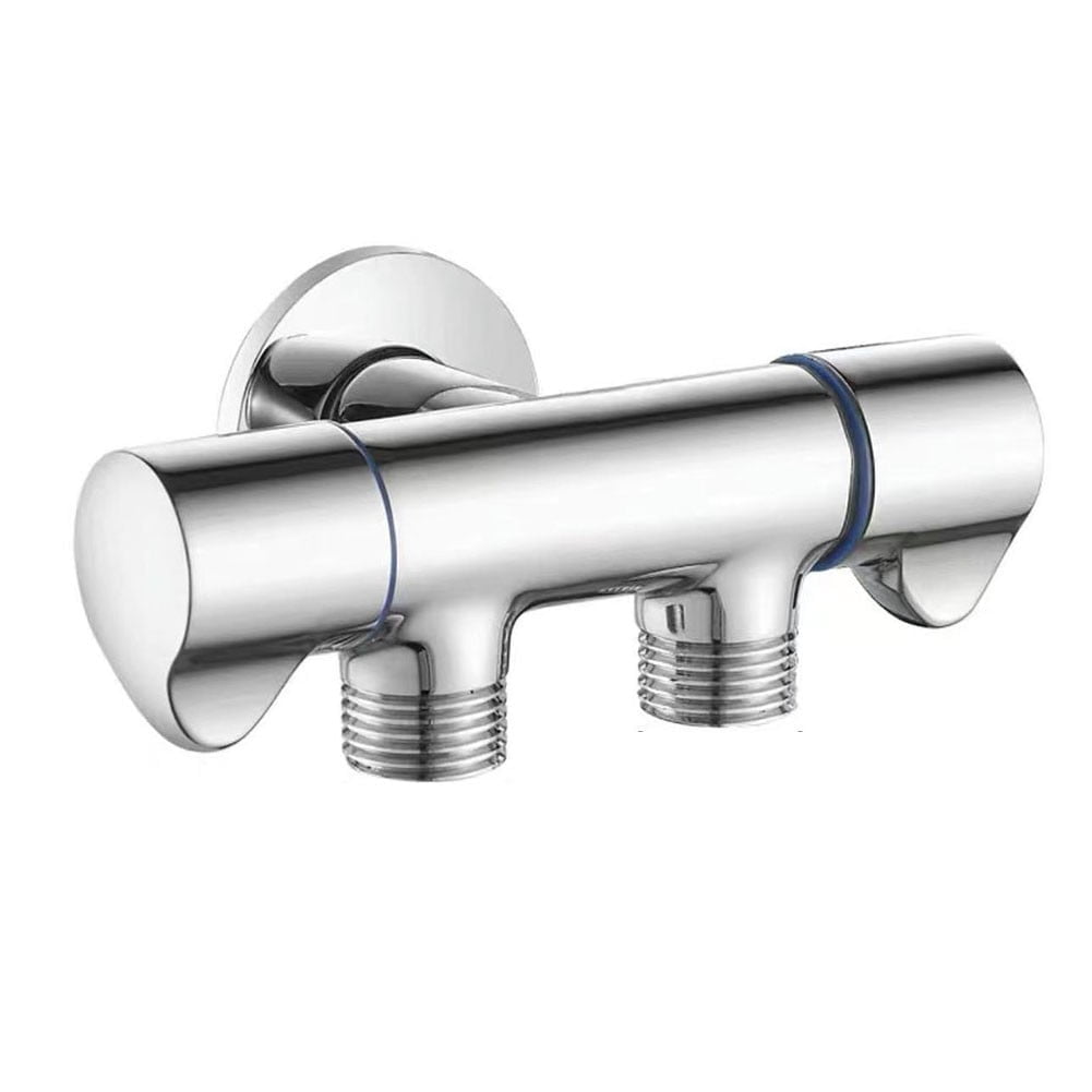 1 In 2Out Triangular Valve Washing Machine Faucet Dual Control Water ...