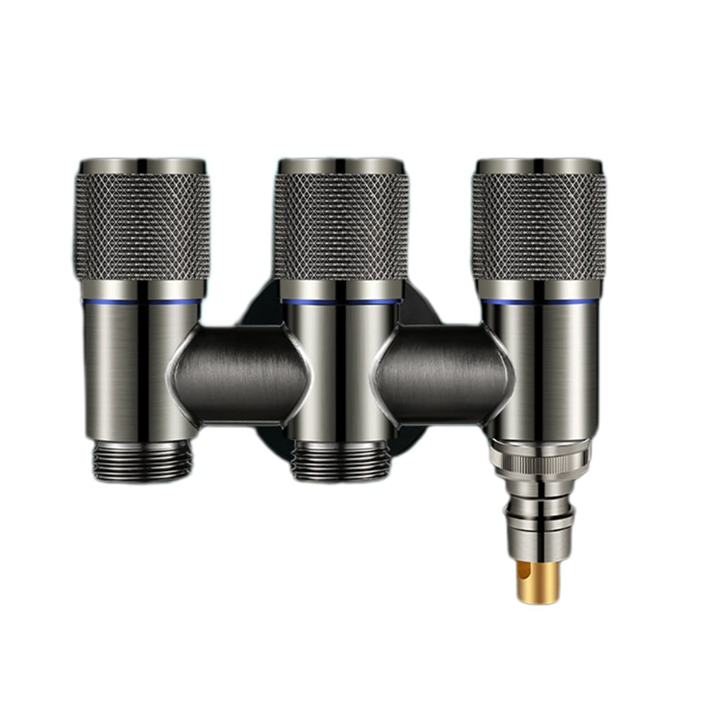 1-In-3-Out Water Diversion Valve Toilet For Partner Three-Way Faucet ...