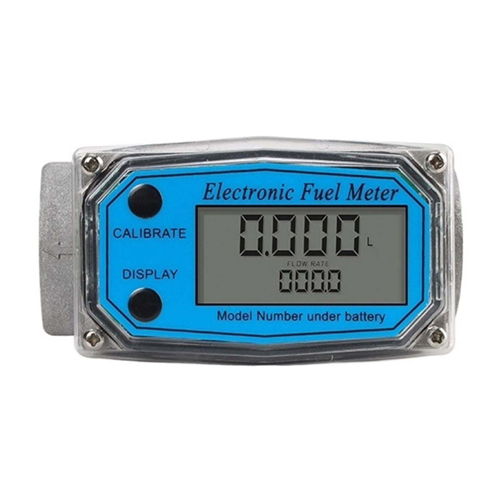 1 Inch / 1.5 Inch Water Flowmeter with Digital LCD Display, Gasoline ...