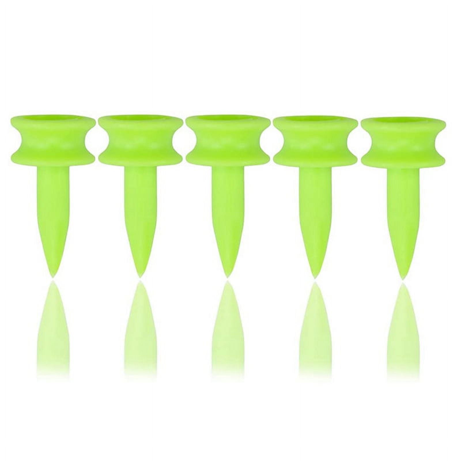 1 Inch 100 Count Plastic Golf Castle Small Tees(Green) - Walmart.com