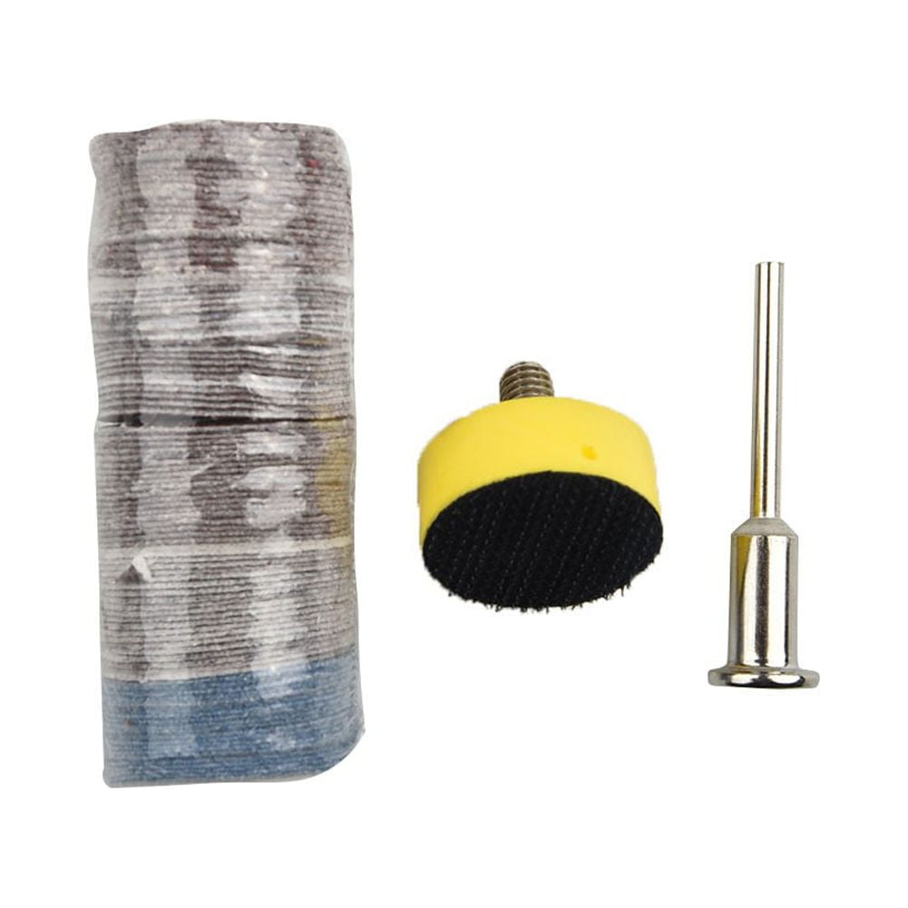 1 Inch 100X Rotary Power Sand Paper for 1/8 Shank Sanding Polish ...
