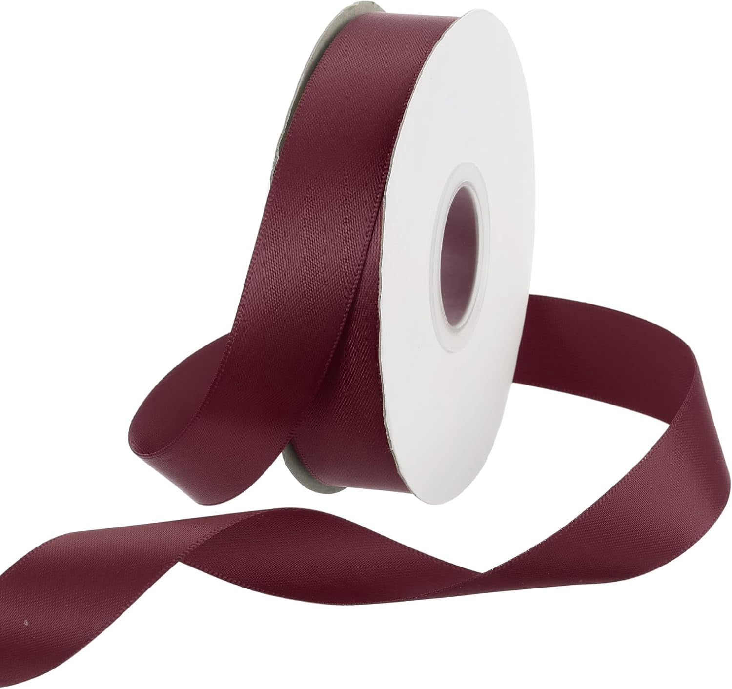 1 Inch 25 Yard Satin Ribbon Thick Double Face Grosgrain Silk Ribbon ...