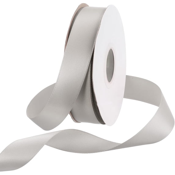 1 Inch 25 Yard Satin Ribbon Thick Double Face Grosgrain Silk Ribbon ...