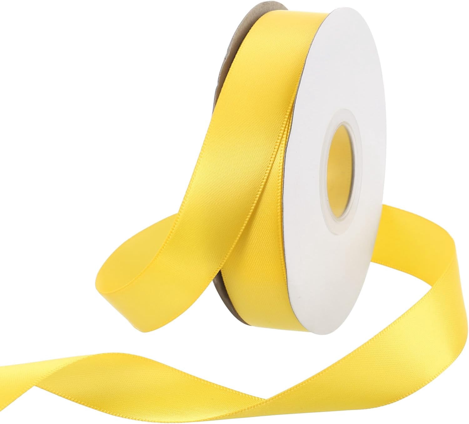 1 Inch 25 Yard Satin Ribbon Thick Double Face Grosgrain Silk Ribbon ...