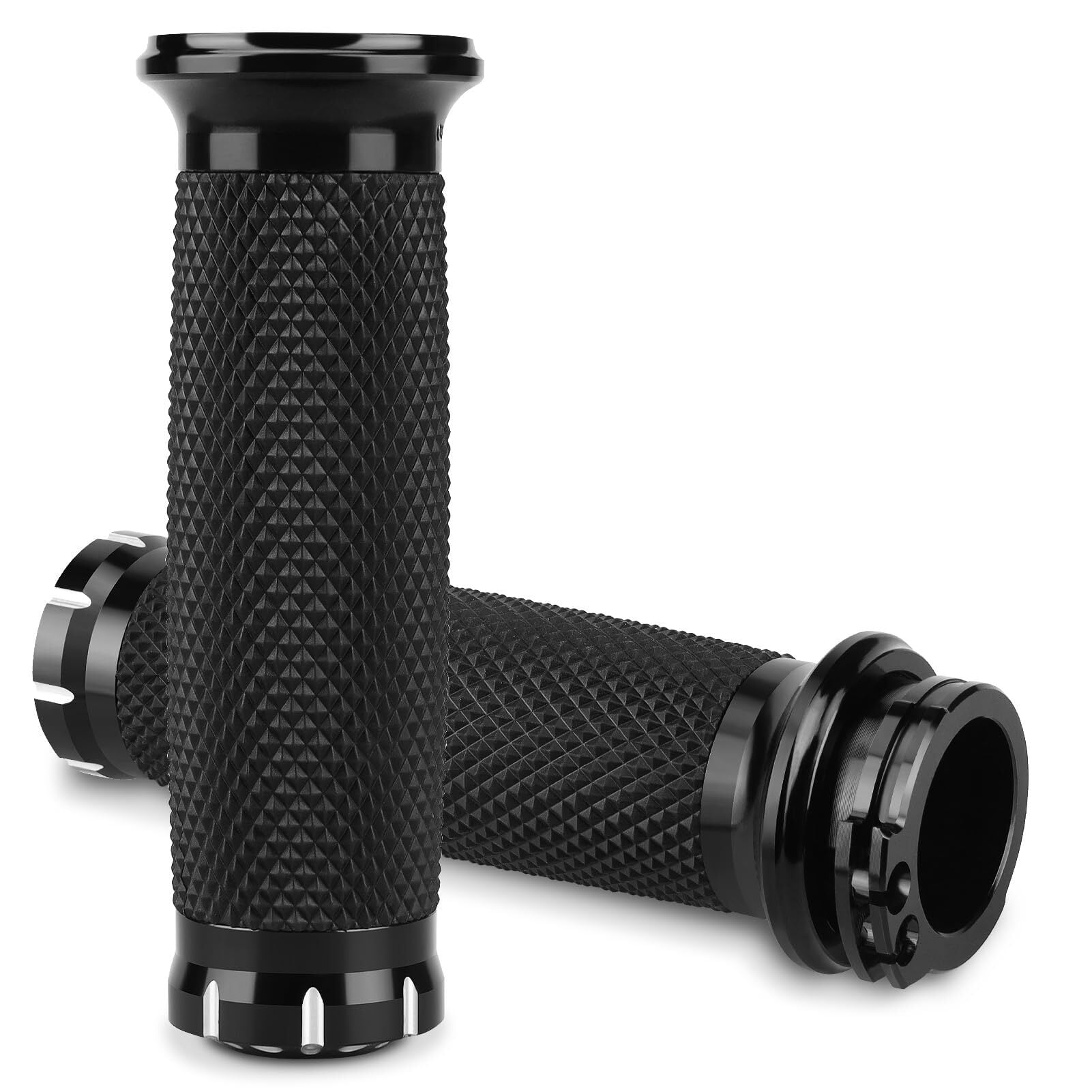1 Inch/25mm Universal Handlebar Grips Motorcycle Throttle Grip ...