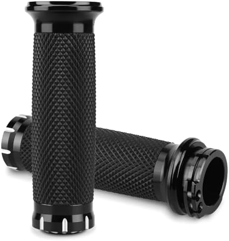 1 Inch/25mm Universal Handlebar Grips Motorcycle Throttle Grip ...