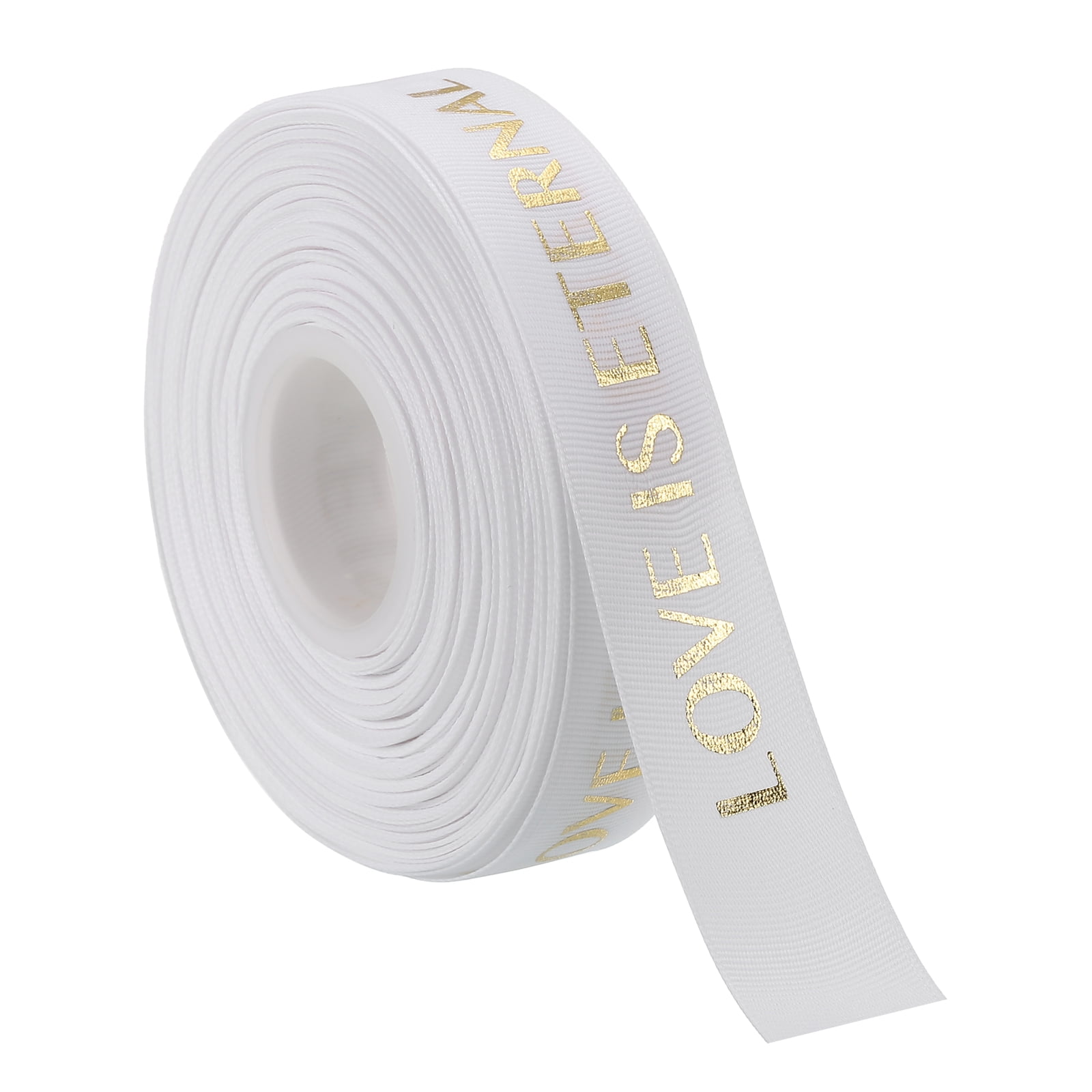 1 Inch 50 Yard Valentine Printed Ribbon Wedding Favor Grosgrain Satin ...