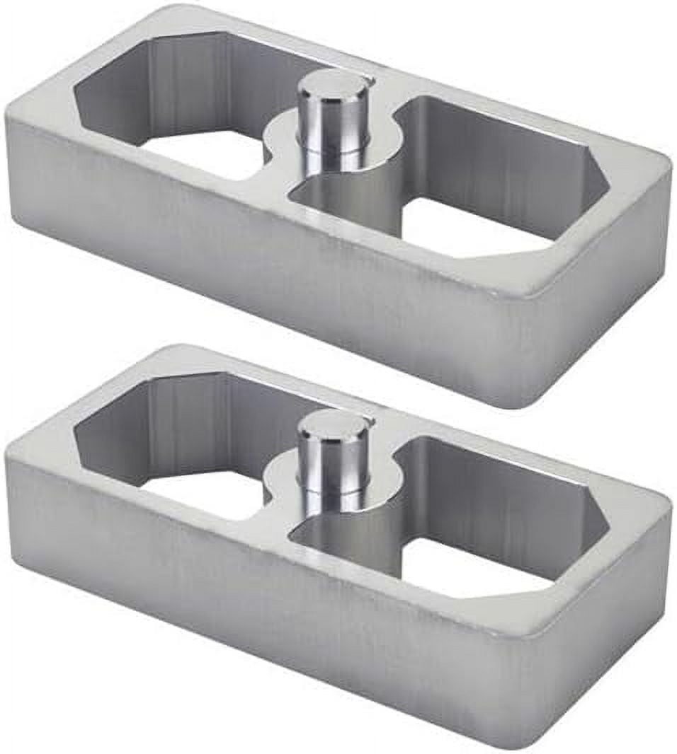 1 Inch Aluminum Leaf Spring Lowering Block - Universal, Versatile for ...