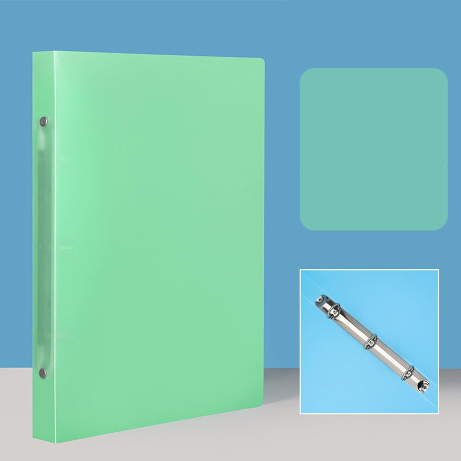 1 Inch Binders 3 Ring, Soft 3 Ring Binder, Cute 1" Binder, Plastic Ring ...