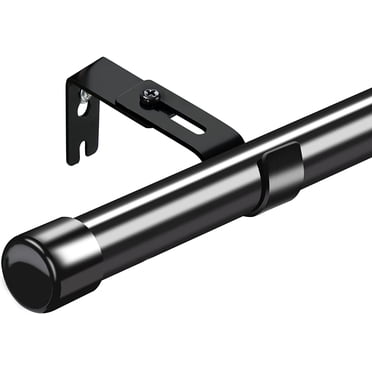 Deco Window 36 to 66 inches Adjustable Curtain Rod for Windows with ...