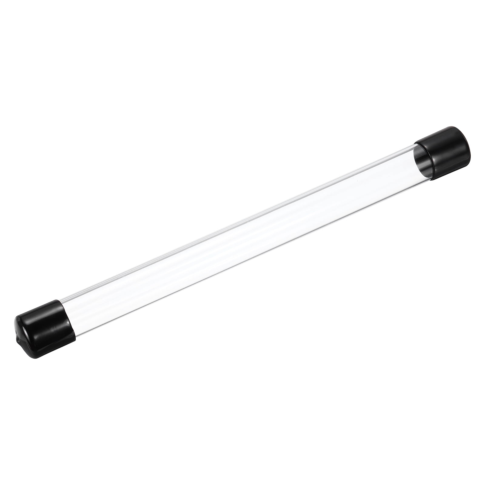 1 Inch Clear Storage Tube 22x25mm Small Plastic Round Tubing with Caps ...