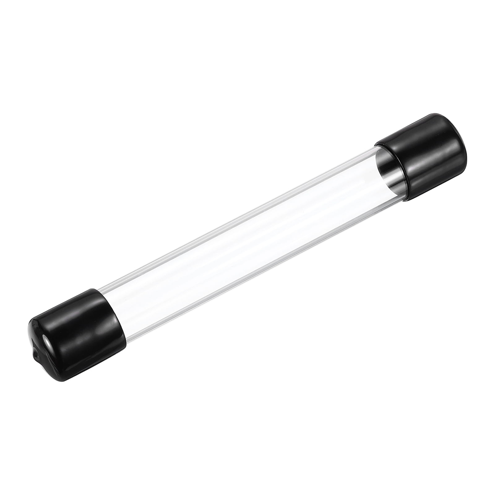 1 Inch Clear Storage Tube 22x26mm Small Plastic Round Tubing with Caps ...
