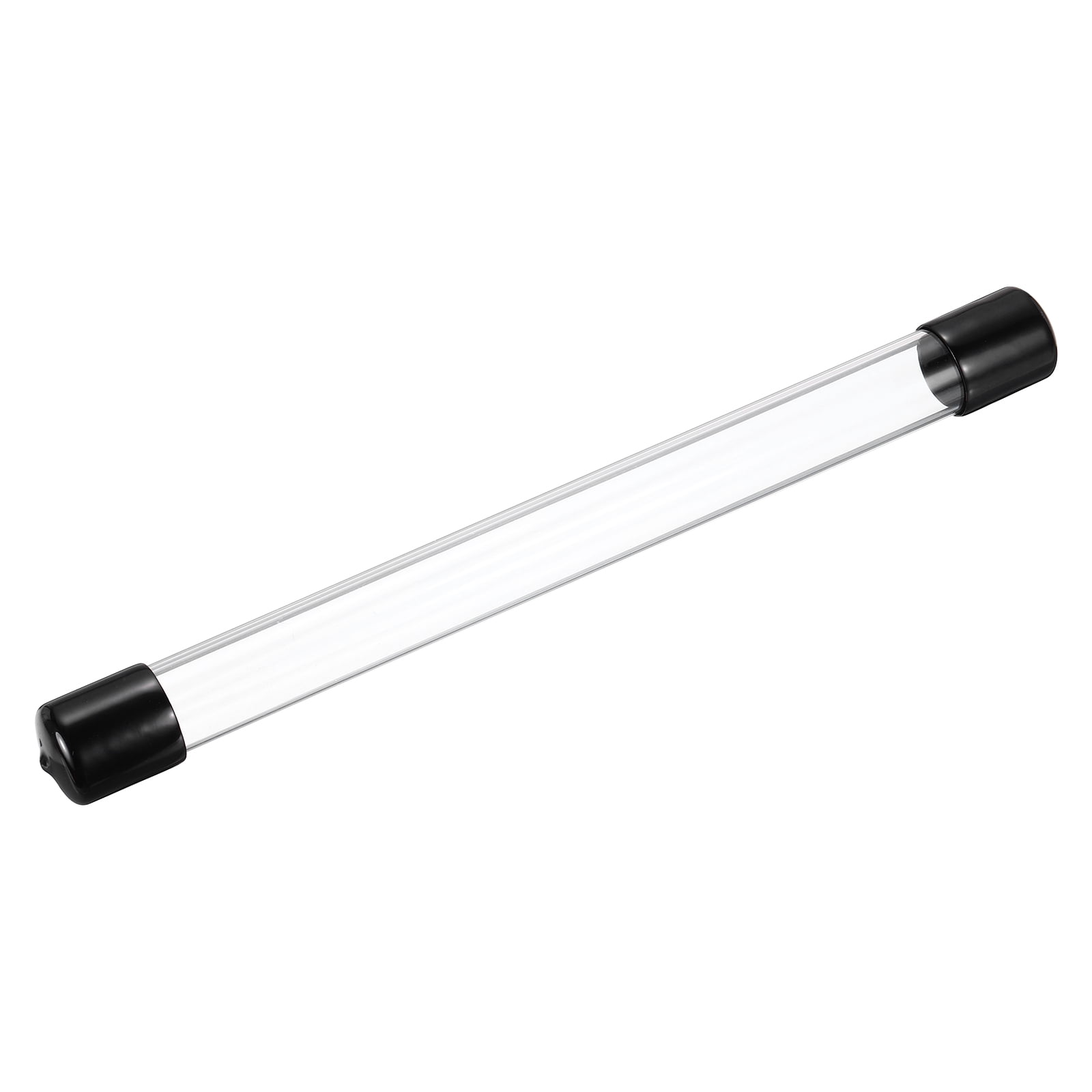 1 Inch Clear Storage Tube 22x26mm Small Plastic Round Tubing with Caps ...