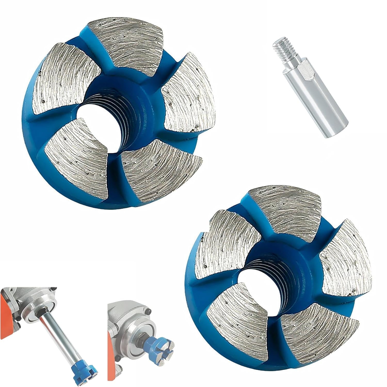 1 Inch Durable Mini Flat Grinding Head, Diamond Flat Grin-ding-Head for ...