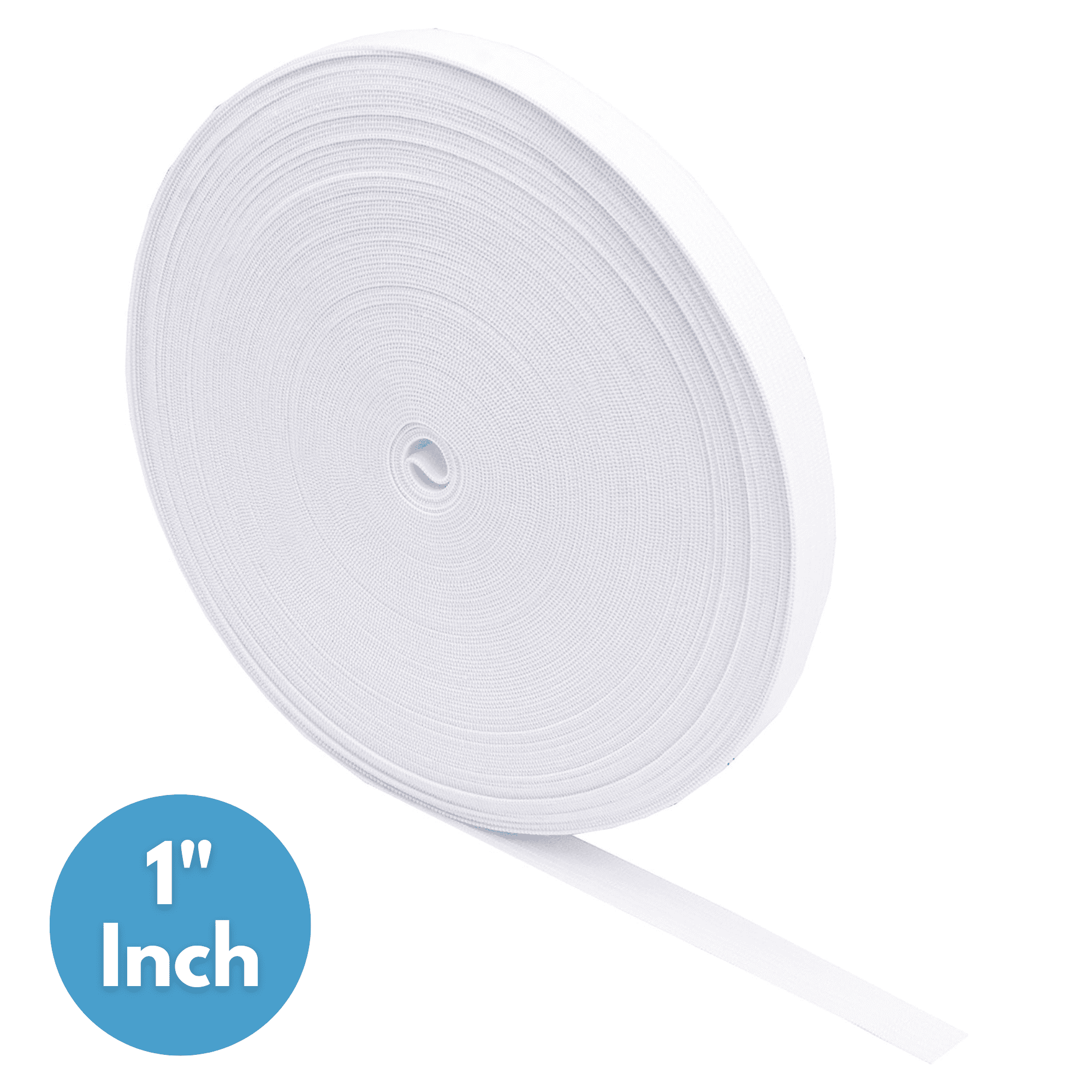 1 Inch Elastic Band for Sewing - Wide 1 Inch Elastic Bands Spool for ...