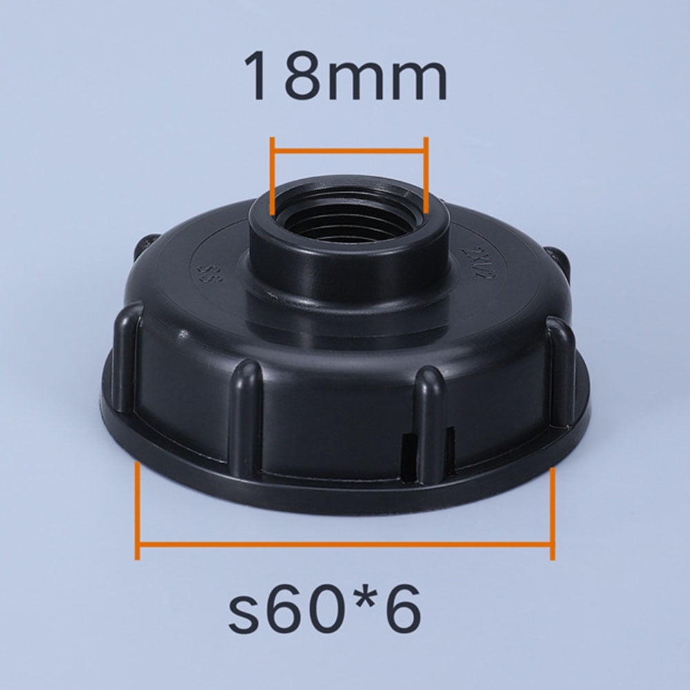1 Inch IBC Container Cap 1/2 3/4 Female Thread Adapter Lid S60x6 Water ...