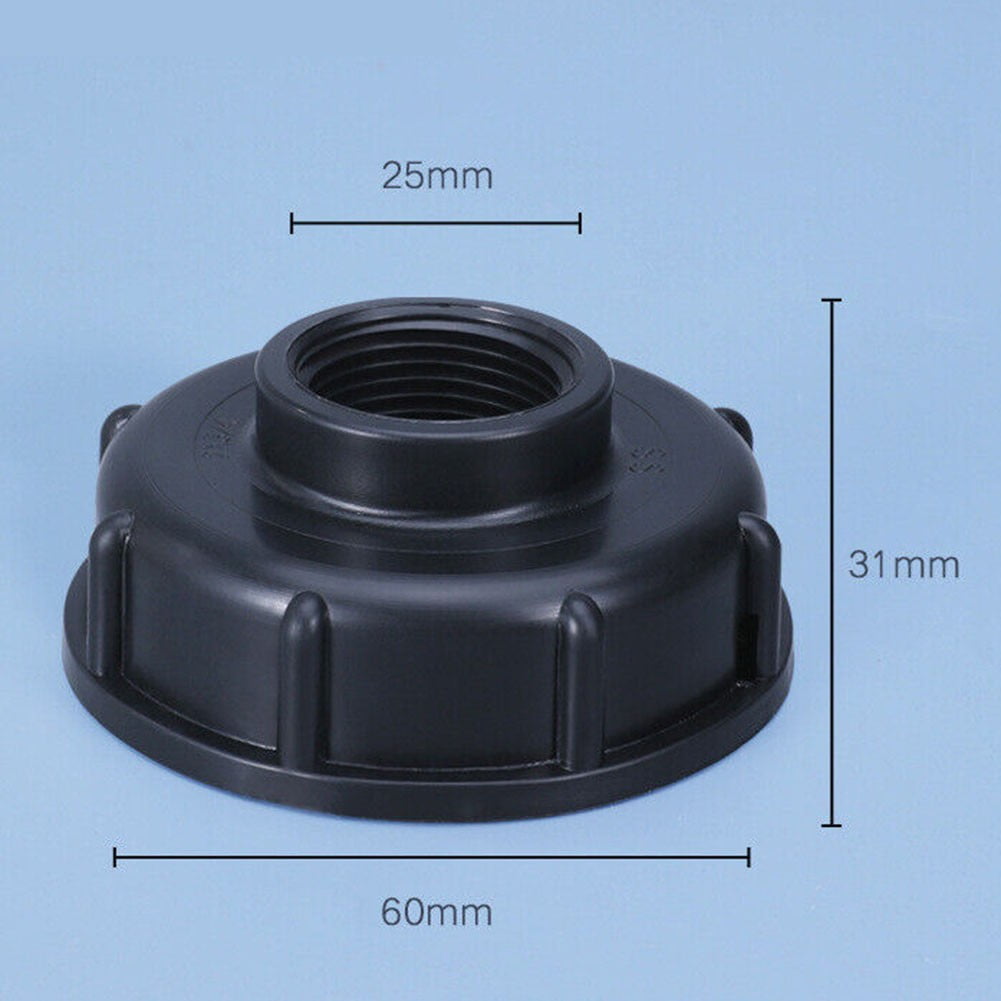 1 Inch IBC Container Cap 1/2 3/4 Female Thread Adapter Lid S60x6 Water ...