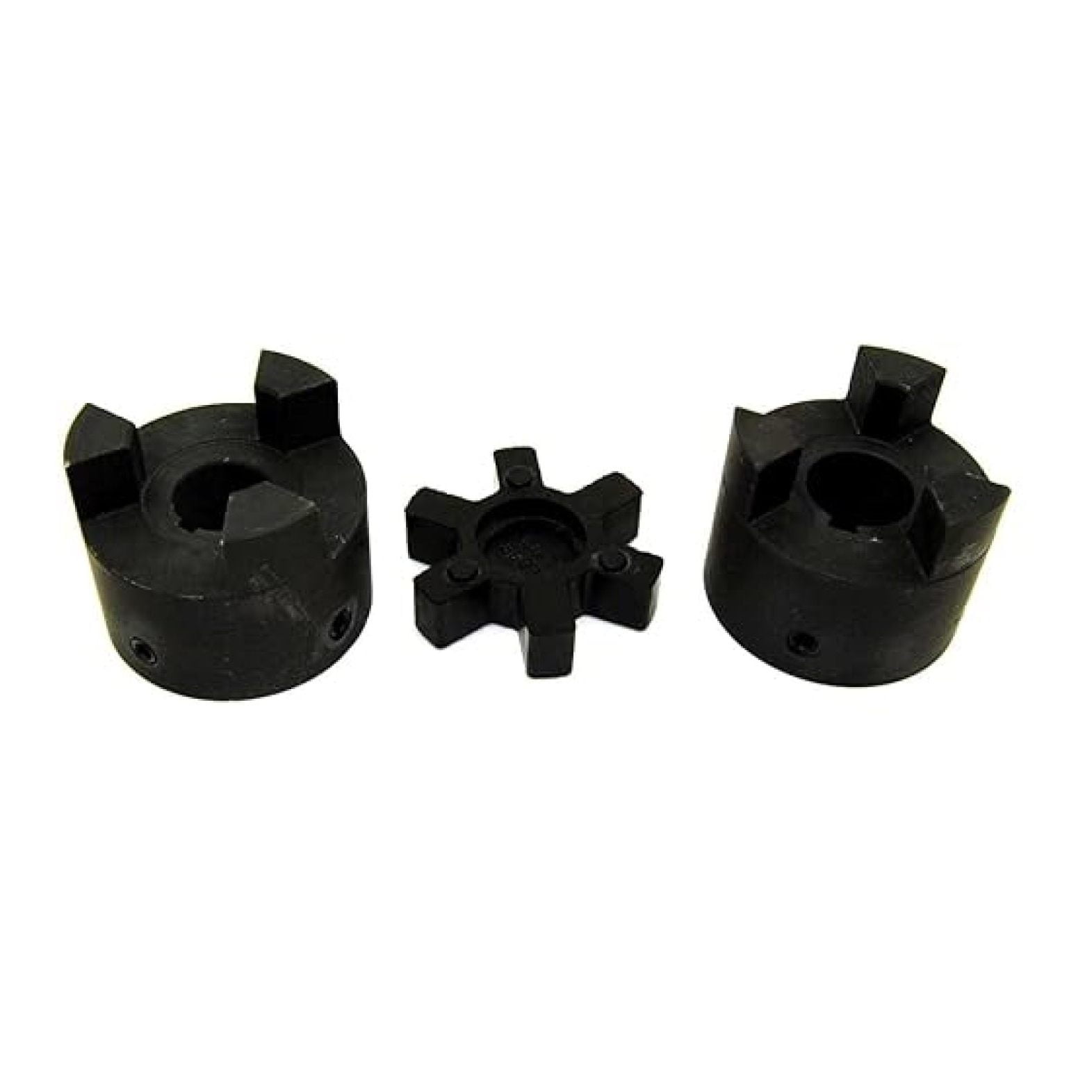 1 Inch L100 Flexible Jaw Coupling Set - 3-Piece Coupler with Buna-N ...