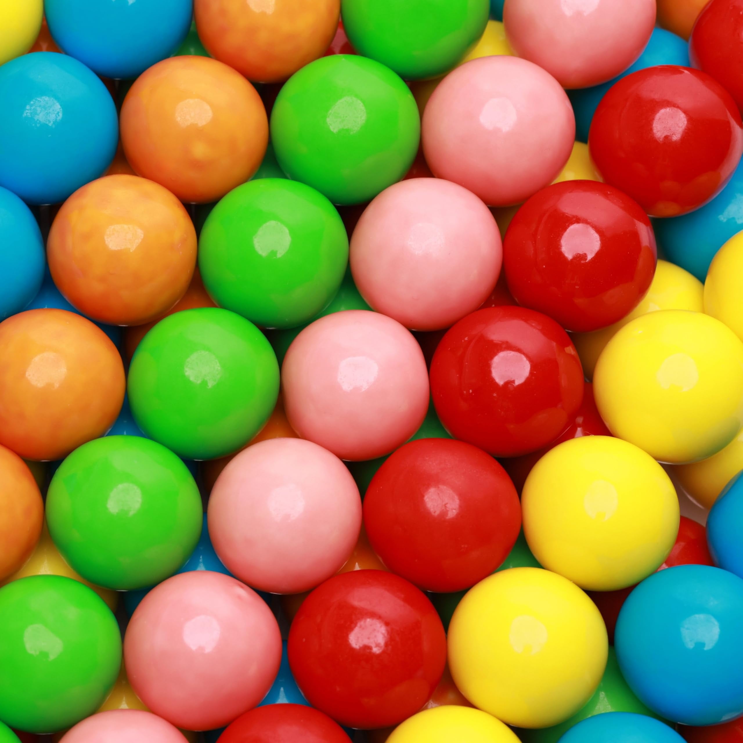 1 Inch Large Double Bubble Gumballs - 15 OZ Baseball Chewing Gum ...