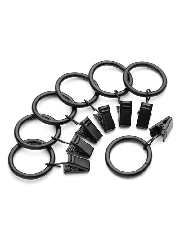 Curtain Rings & Hooks in Curtain Hanging Accessories - Walmart.com