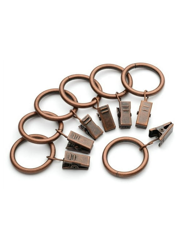 Curtain Rings & Hooks in Curtain Hanging Accessories - Walmart.com