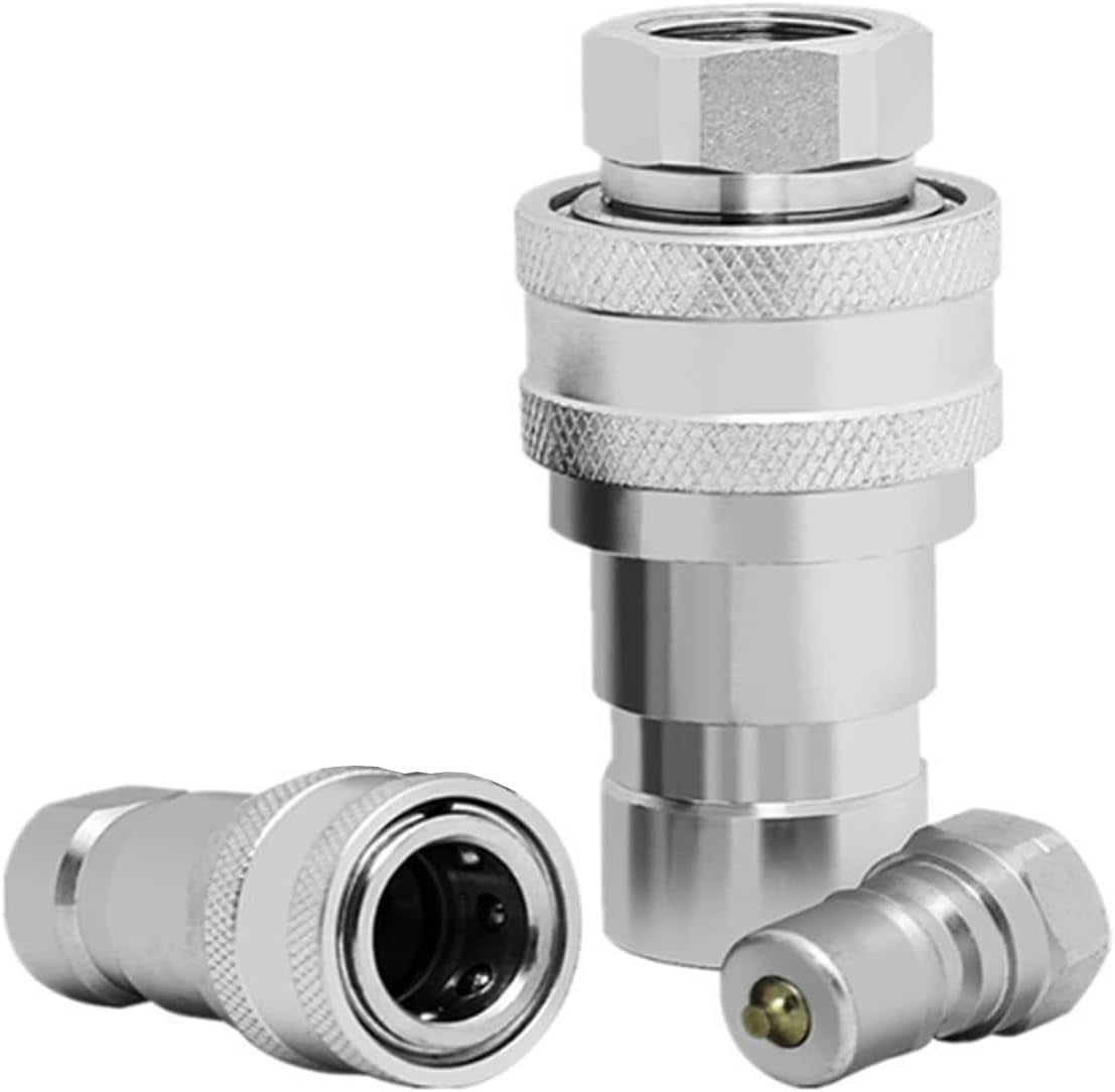 1 Inch NPT ISO 7241-B Hydraulic Coupler, Quick Connect and Disconnect ...