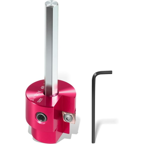 1-Inch Pipe Fitting Reamer With 1/4-Inch Hex Shaft, PVC Fitting Saver ...