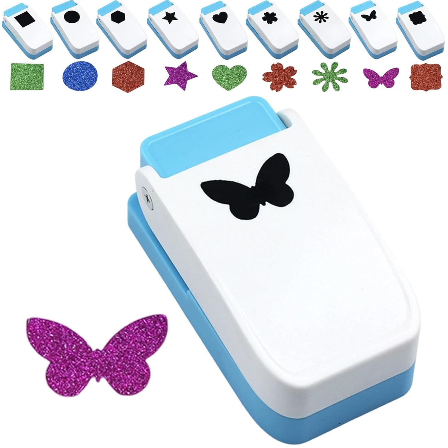 1 Inch Square Punch, 2025 New 1 Inch Squares Paper Punch, Craft Lever ...
