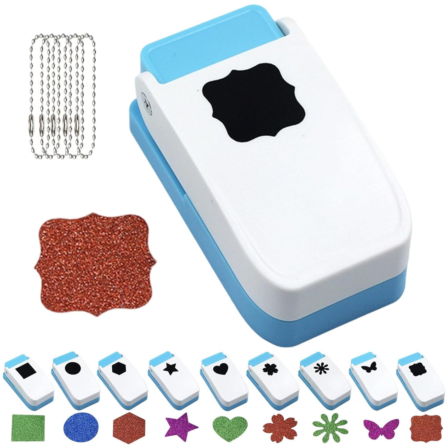 1 Inch Square Punch, One Inch Hole Puncher Single, 2025 New Mini Fancy ...