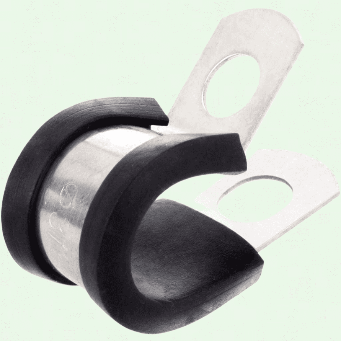 1 Inch Stainless Steel Wire Clamps, Pack of 24 - Cable Clamps with ...