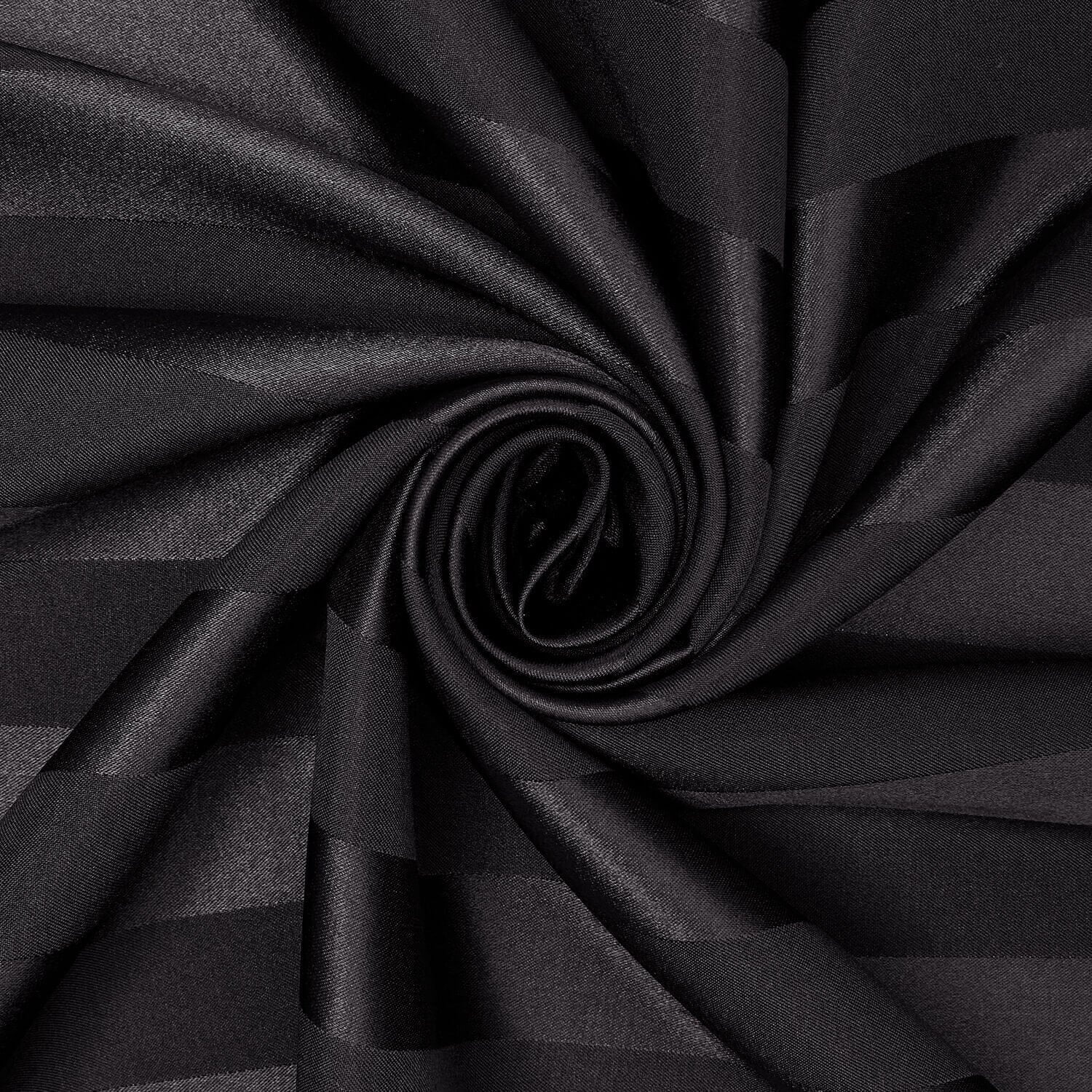 1 Inch Striped Stretch Satin Jacquard Polyester Spandex Soft Smooth ...