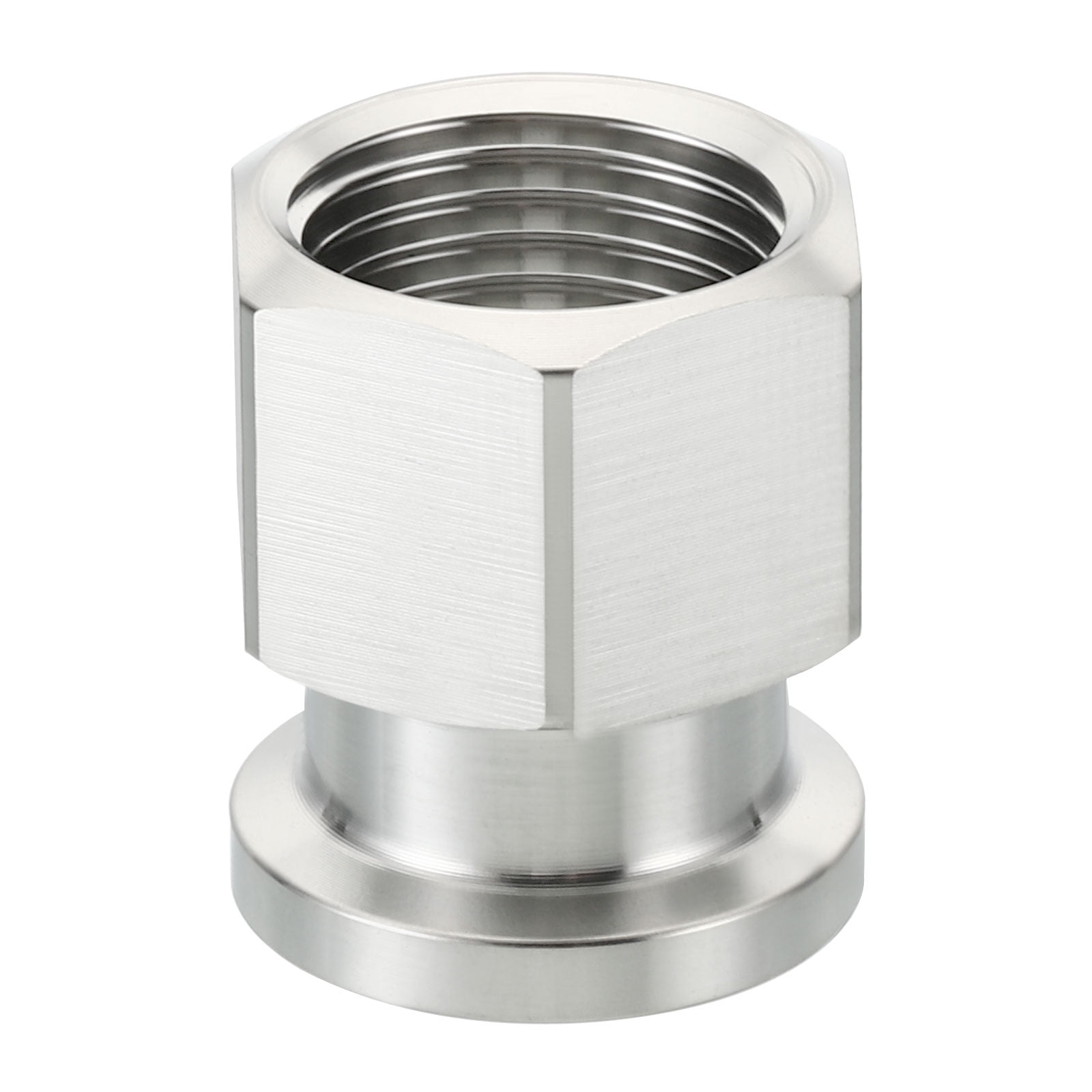 1 Inch Tc Tri Clamps Adaptor Tri Clover Fitting To Npt 12 Female Thread Adaptor Hexagonal 304