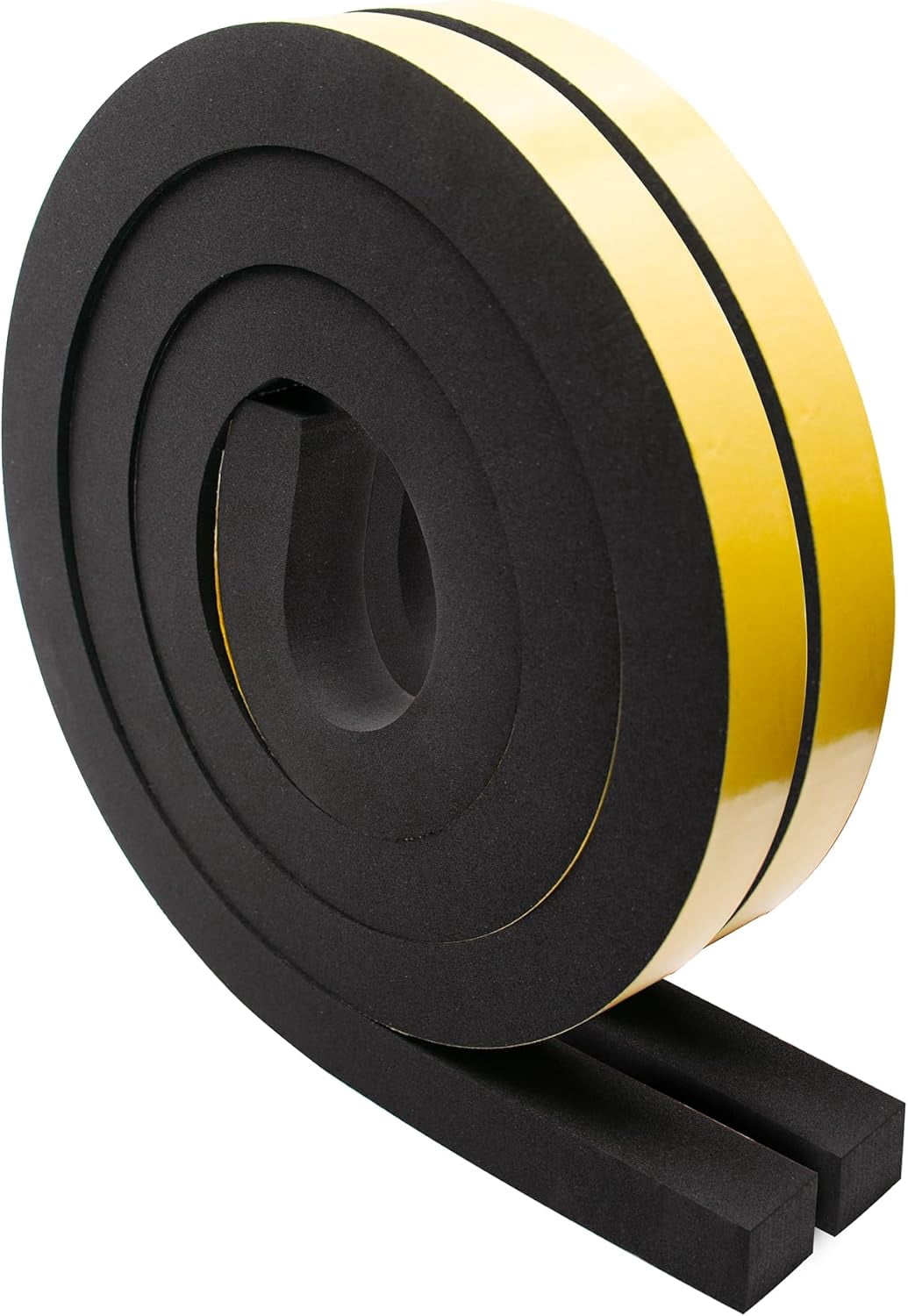 1 Inch Thick Rubber Foam Tape, Thick Adhesive Sponge Weather Stripping ...