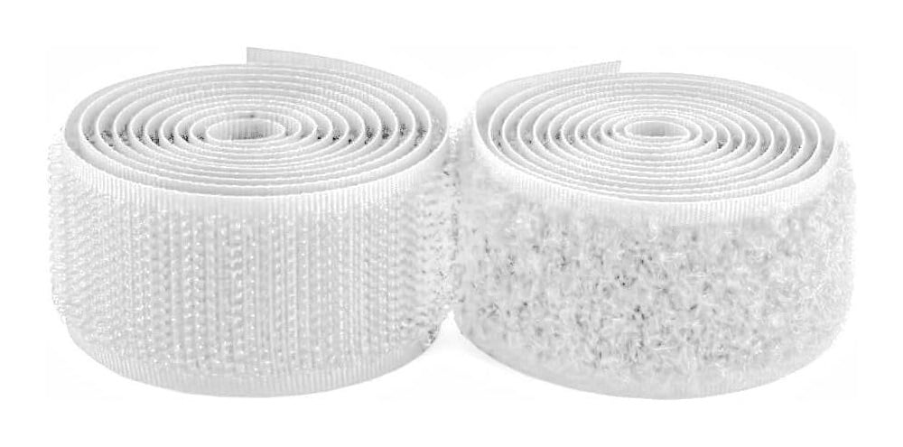 1 Inch Wide Sew on Hook and Loop Tape Non-Adhesive 1 M Length Nylon ...