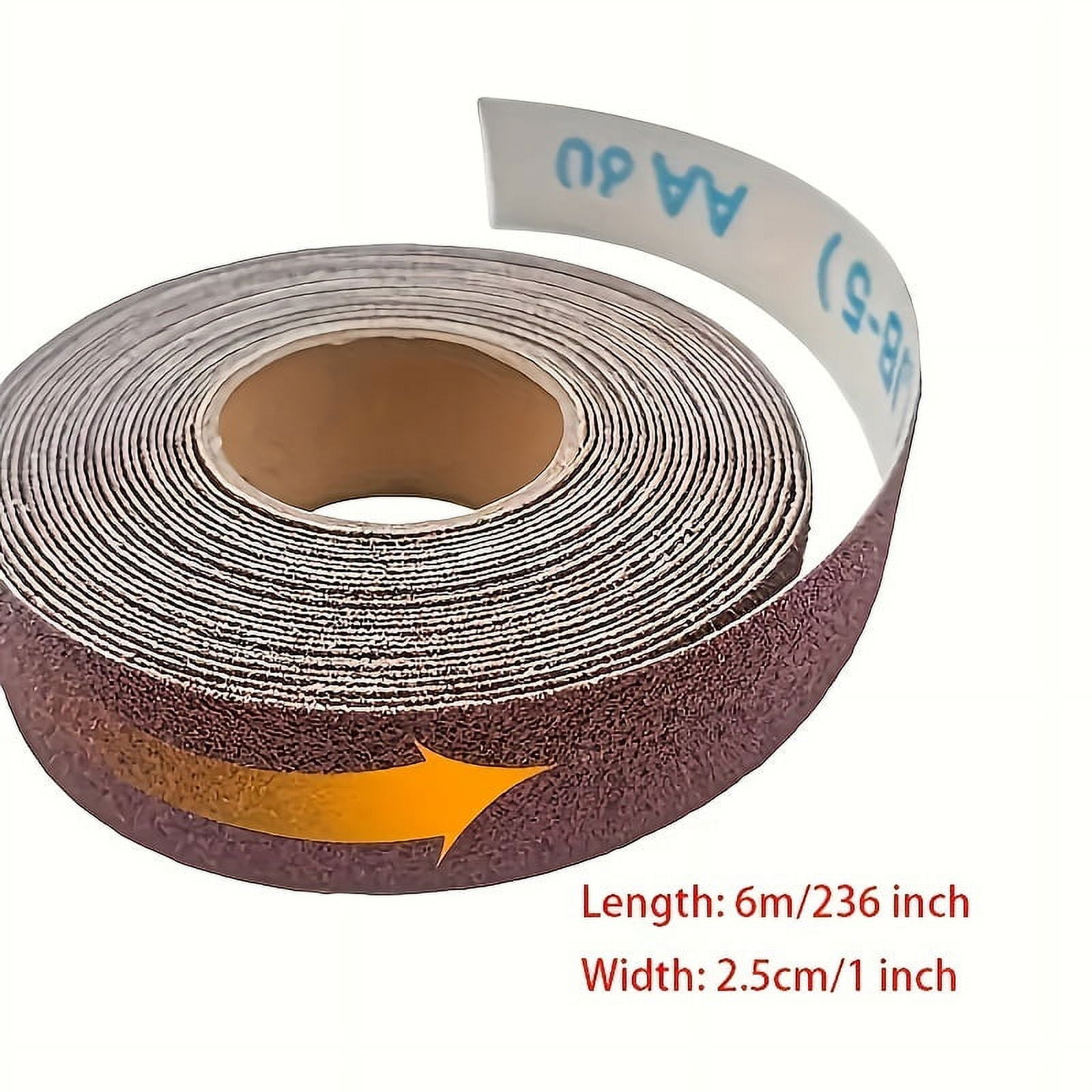 1 Inch Width Emery Cloth Roll, 10 Grits Abrasive Sandpaper Rolls ...
