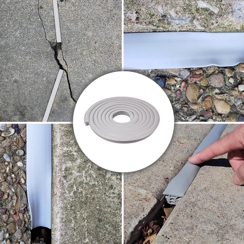 1-Inch x 50-Foot EPDM Rubber Expansion Joint Strip for Concrete ...