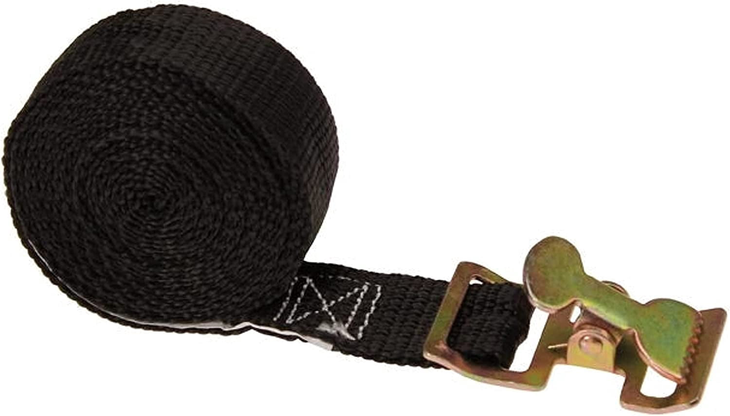 1 Inch x 8 Foot Action Spring Buckle Strap with Alligator Clip ...