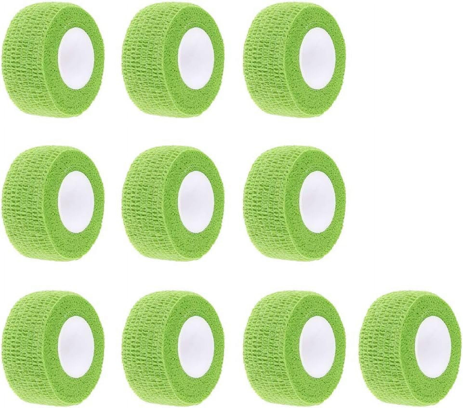 1 Inches X 5 Yards Self Adherent Cohesive Wrap Bandages Adhesive Wounds ...