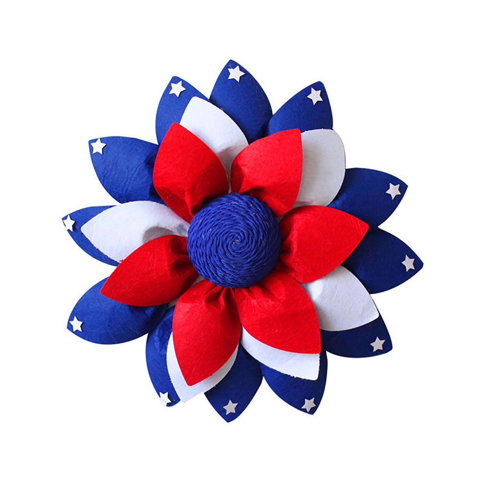 1× Independence Day Wreath Clearance! 2023 Border American Independence ...