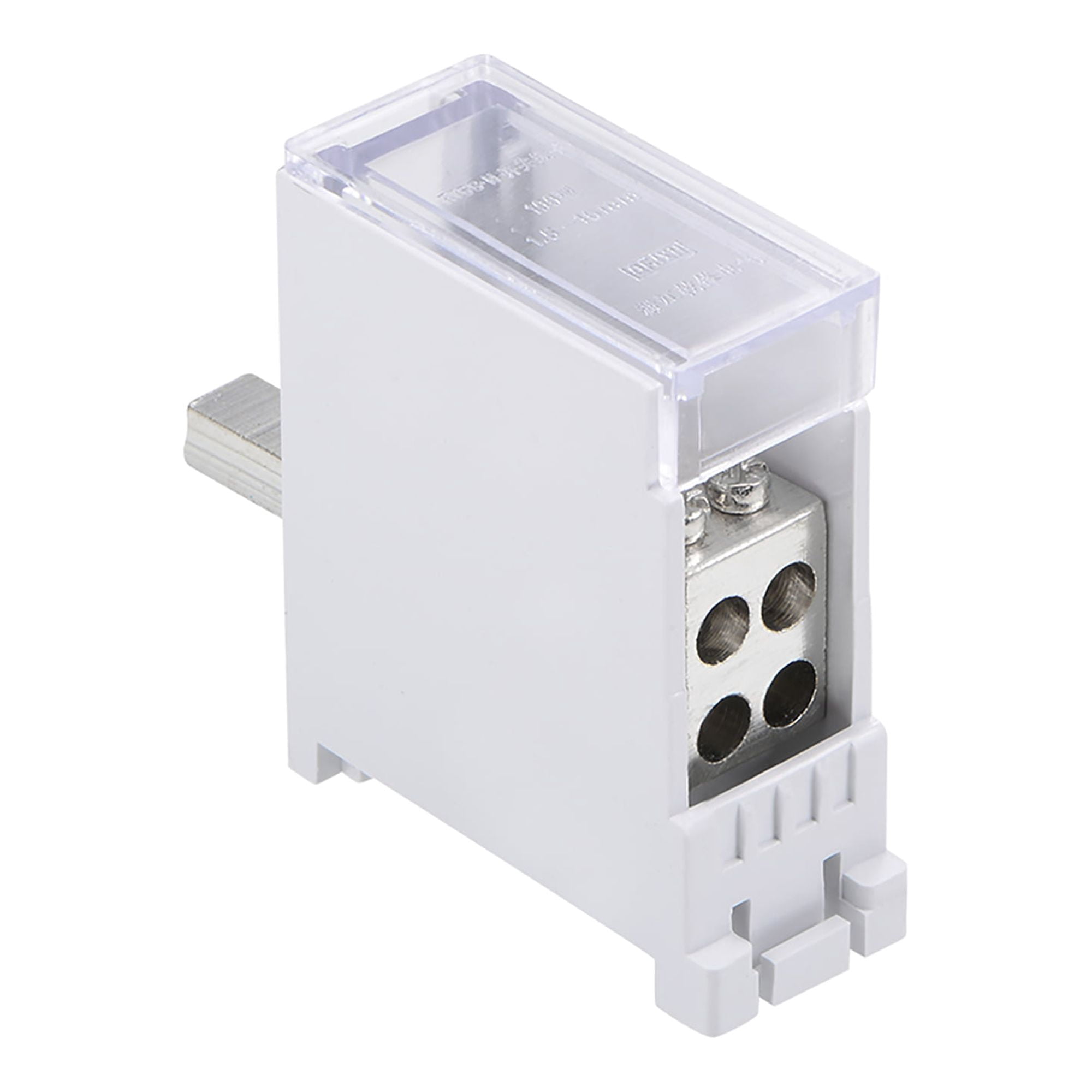 1 Inlet 4 Outlet Wire Terminal Strip Blocks, DIN Rail Distribution ...