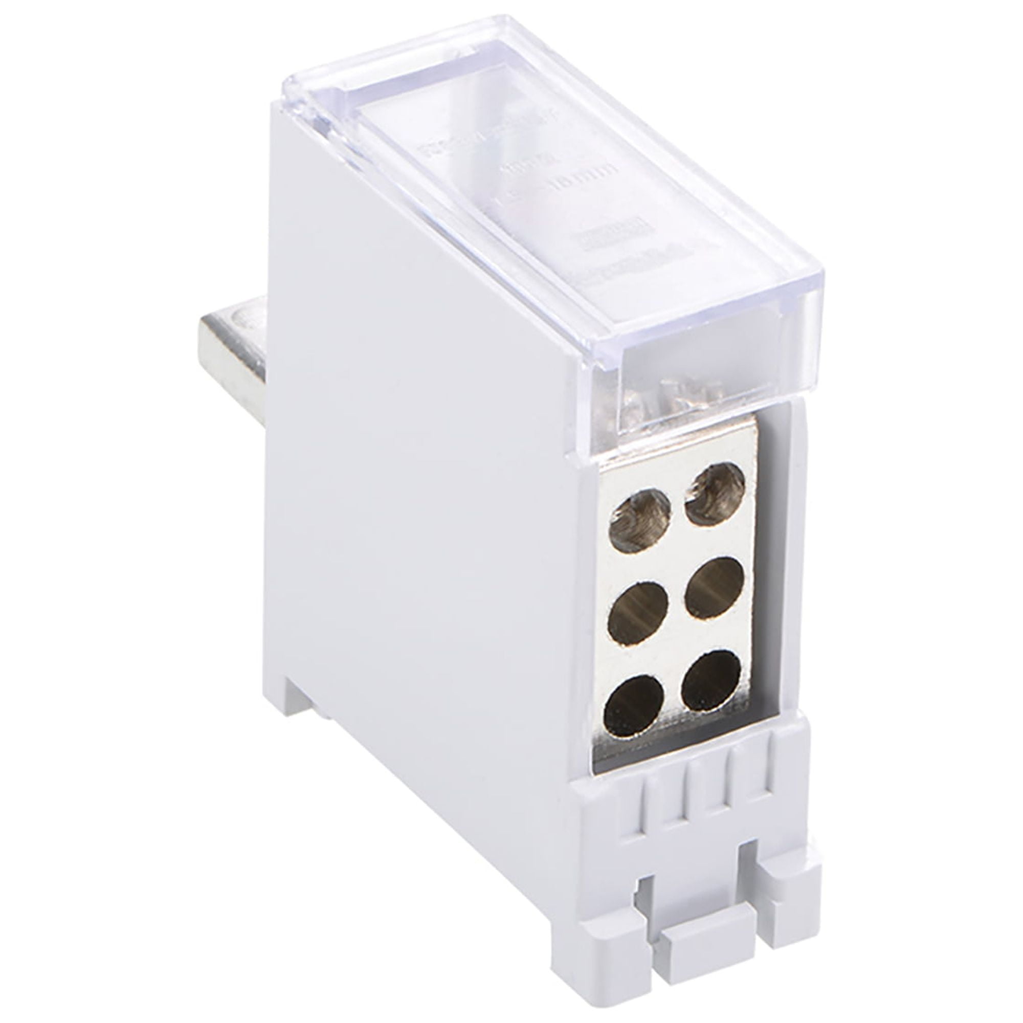 1 Inlet 6 Outlet Wire Terminal Strip Blocks, DIN Rail Distribution ...