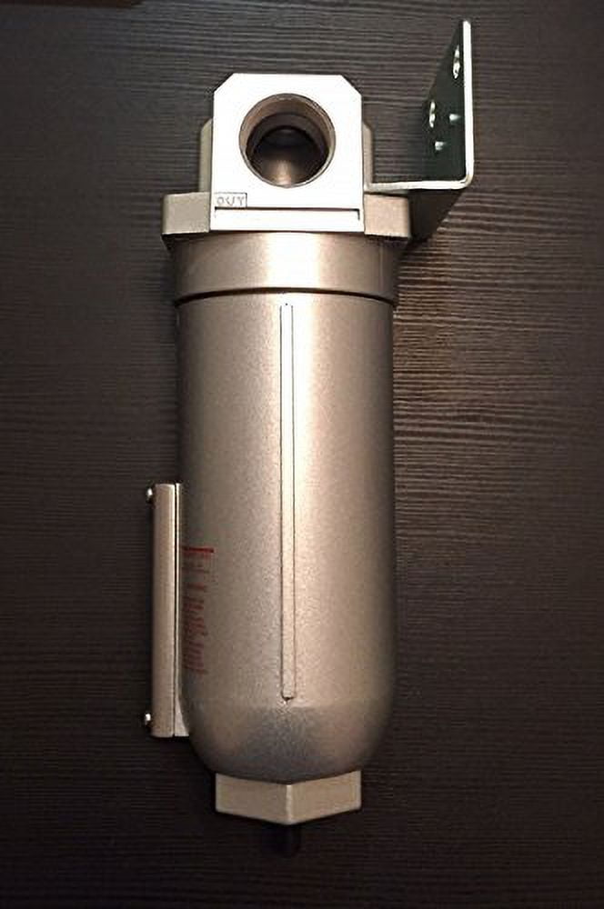1" Inline Air Compressor In Line Water Moisture Filter Trap Separator ...