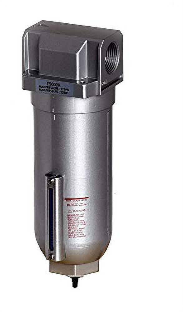 1" Inline Air Compressor In Line Water Moisture Filter Trap Separator ...