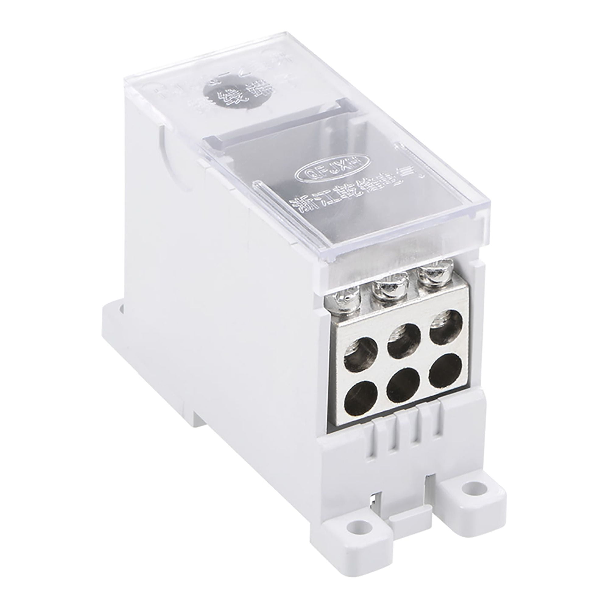 1 Input 6 Output DIN Rail Terminal Block Connectors, Distribution Block ...