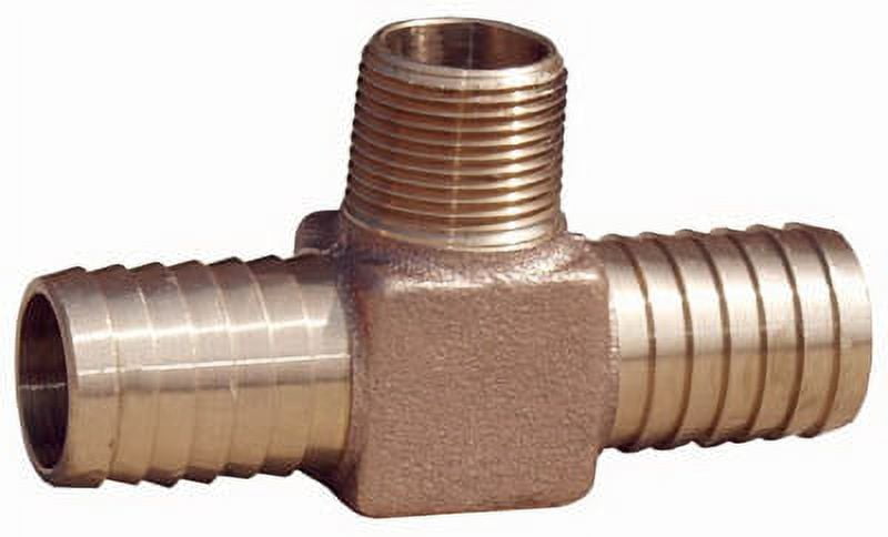 1" Insert x 3/4" Male Pipe Thread x 1" Insert Hydrant Tee Barbed HTB V ...