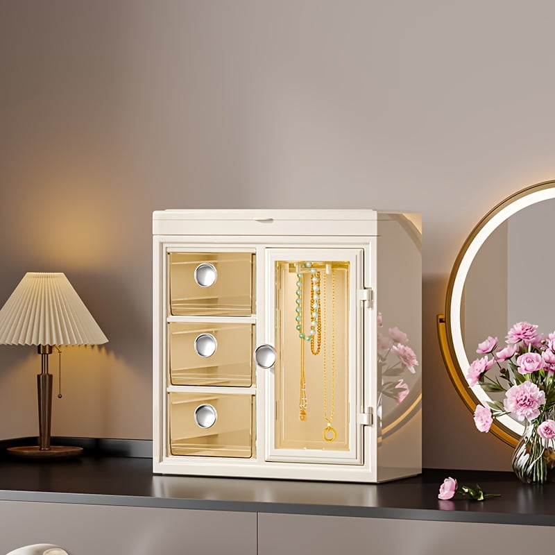 1 Jewelry Box Storage Organizer, Large Capacity Jewelry Storage Box ...