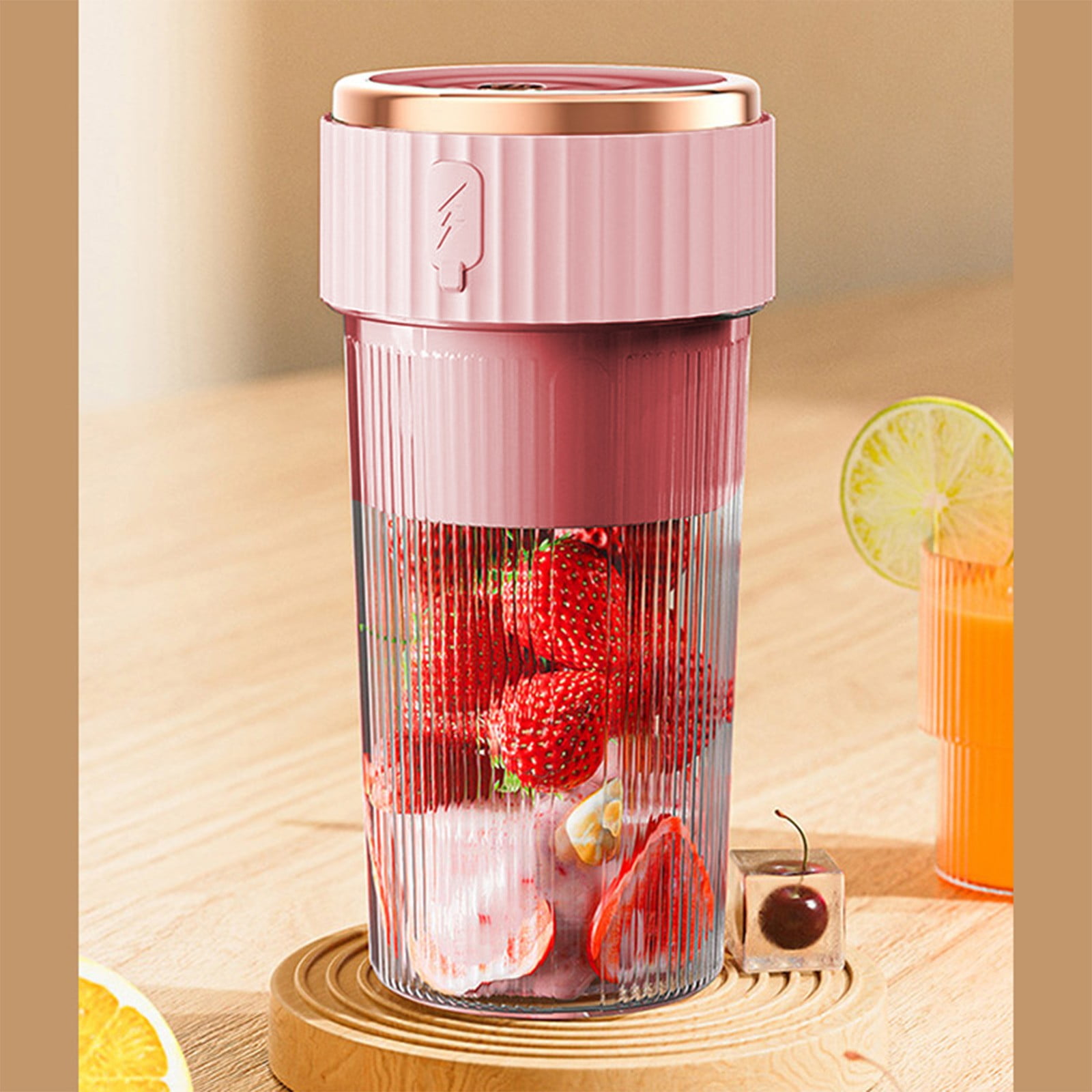 1 Juicer, 1 Data Cable, 1 Instruction Manual Portable For Cordless Cup ...