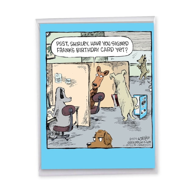 1 Jumbo Funny Birthday Greeting Card (8.5 x 11 Inch) - Frank's Card ...