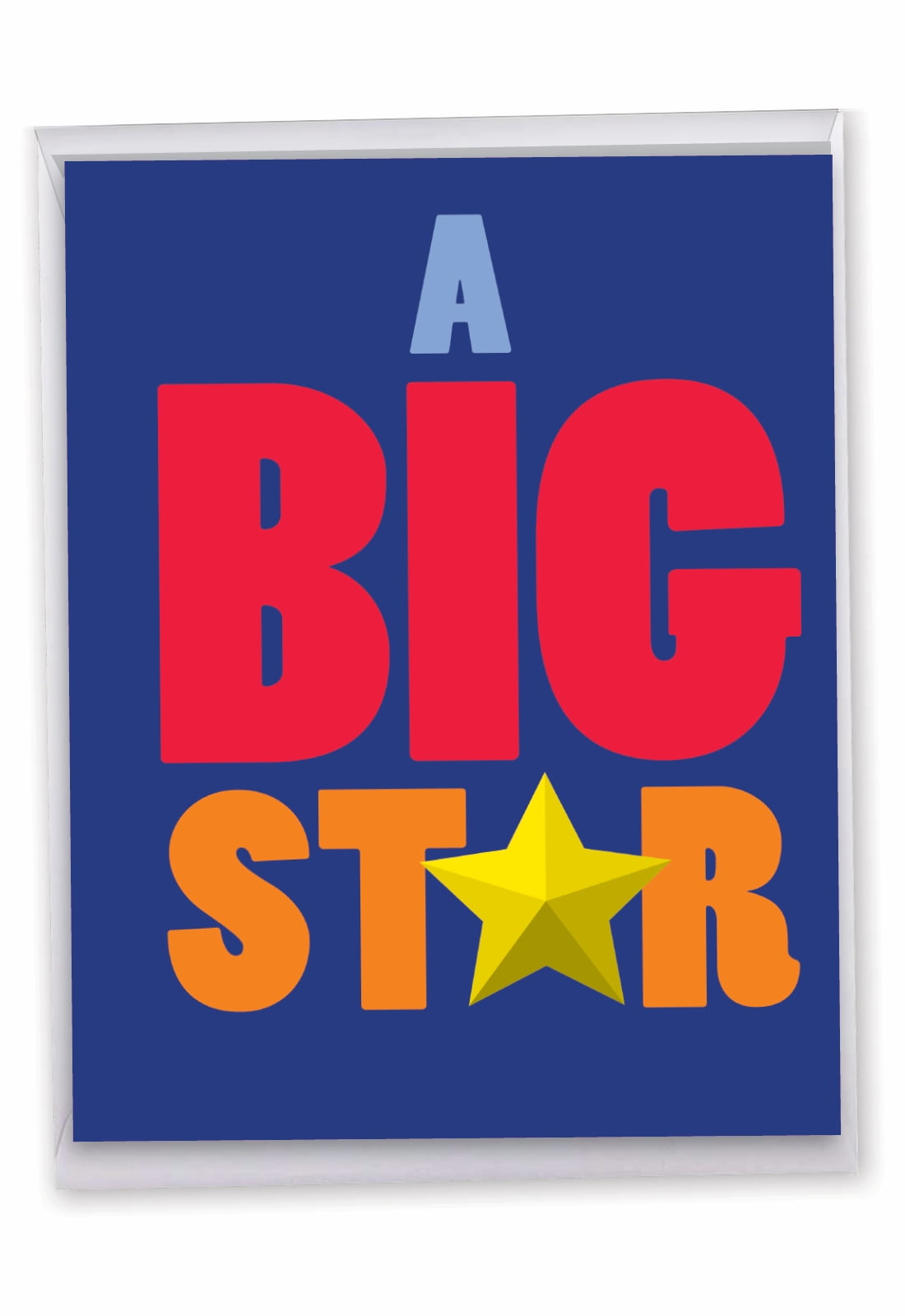1 Jumbo Funny Congratulations Greeting Card (8.5 x 11 Inch) - Big Star ...